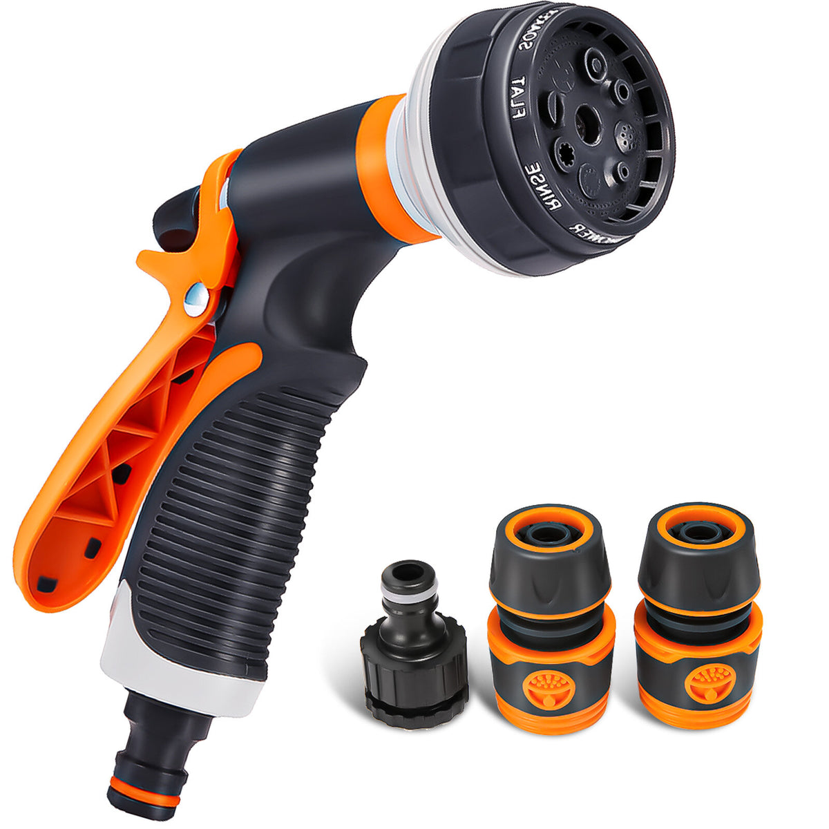 garfans slang sproeikop tuinslang sproeier heavy duty hogedruk met 8 v ...
