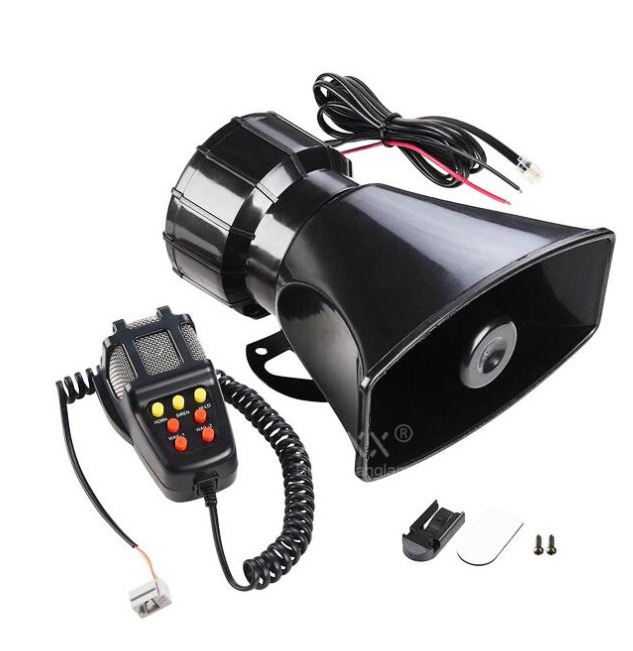 12v 60w 120db 7 toon auto luchthoorn alarm emergency politie sirene me ...