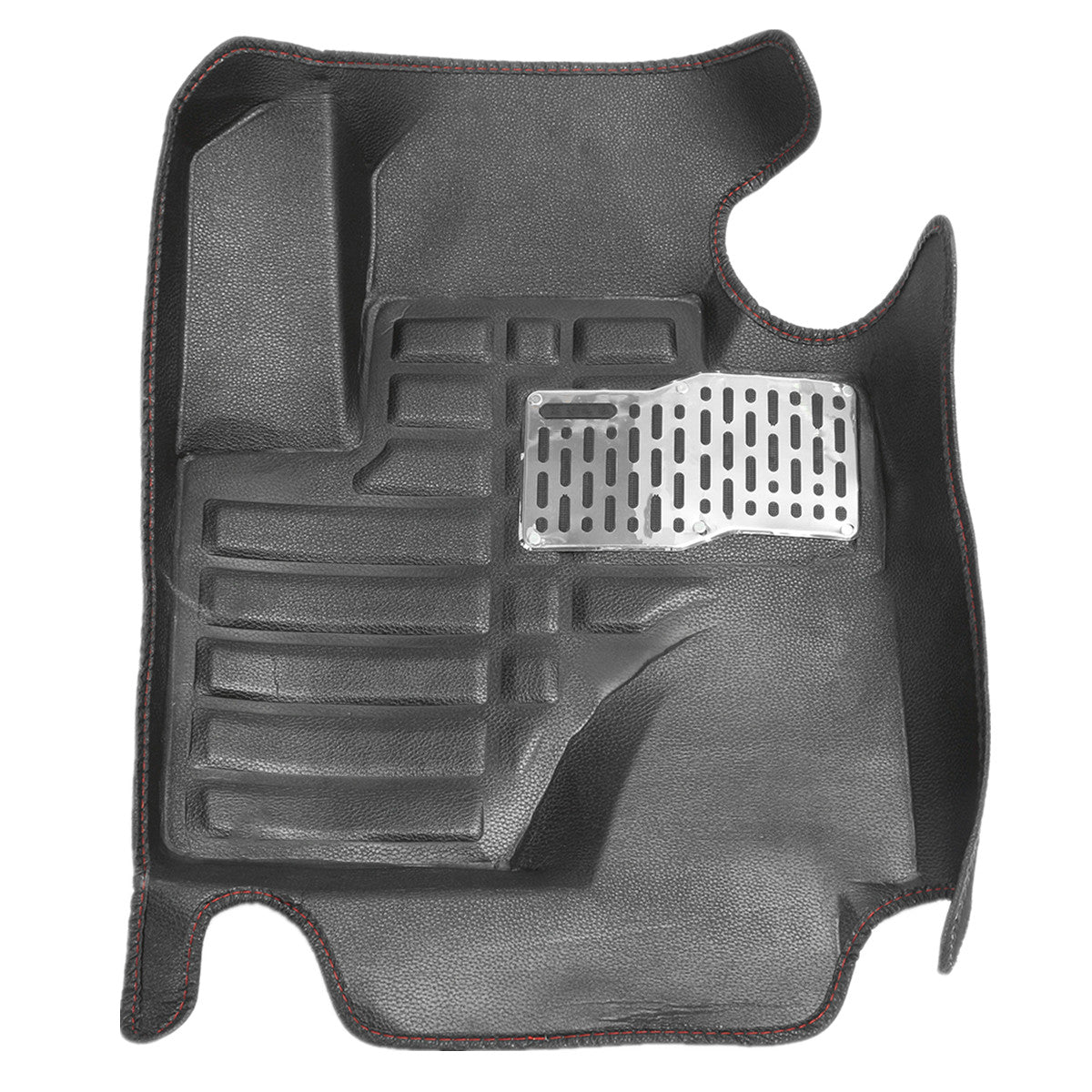 auto vloermat leer voor voering achter waterdicht mat voor hyundai san ...