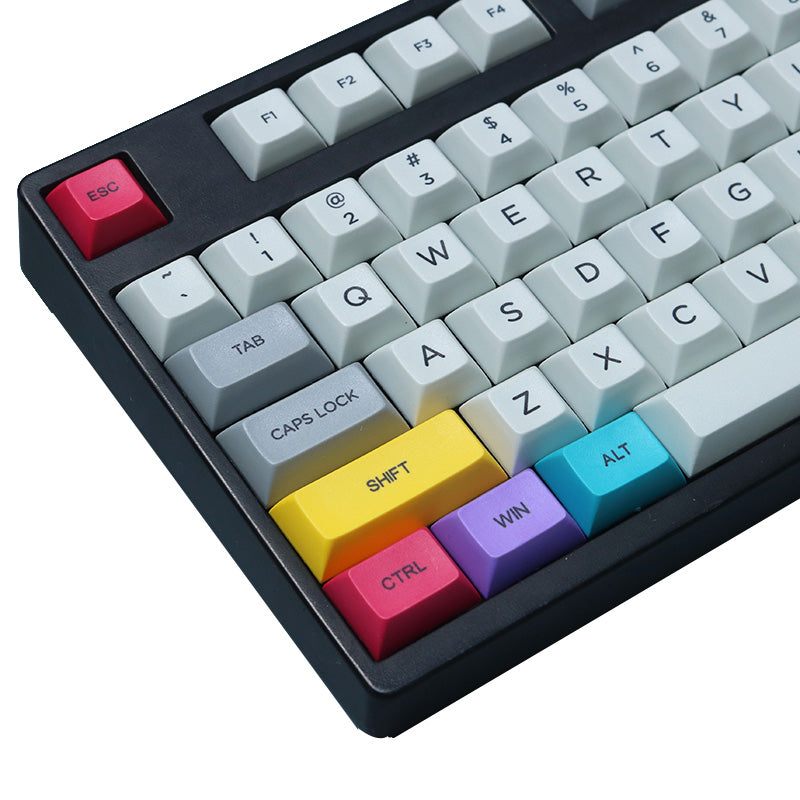 29 toetsen cmyk keycap set dsa profile pbt color dyesub keycaps ctrl w ...