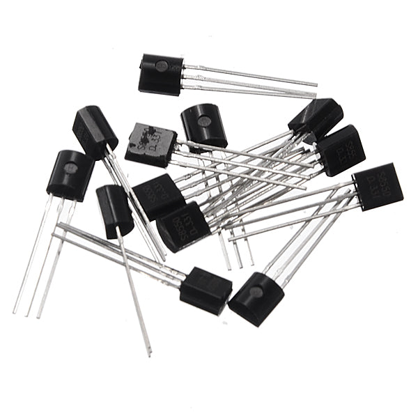 3 x 200 stuks 10 waarden transistors pack transistor met opbergdoos ...