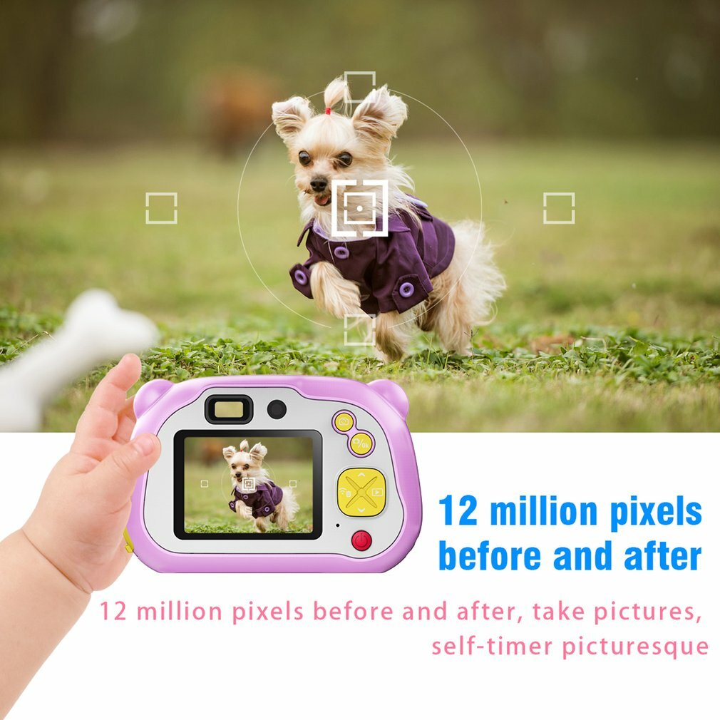 wifi mini digitale camera 2 inch cartoon leuke camera speelgoed kinder ...